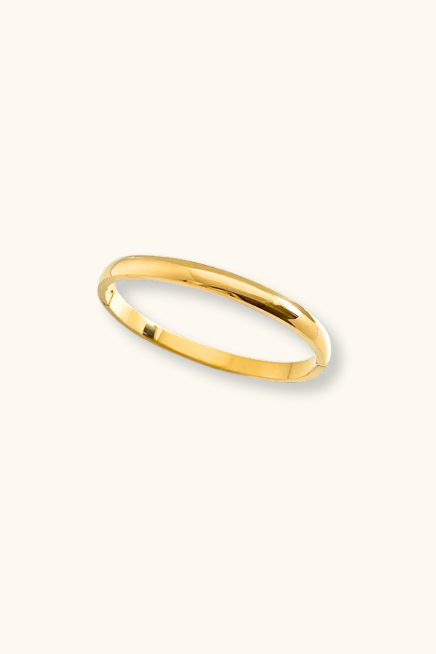 Esme Classic Gold Bangle – Blush & Bliss